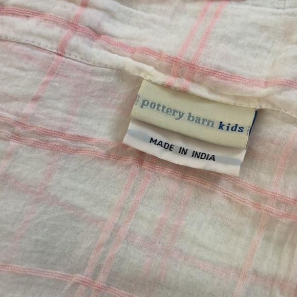 Pottery Barn Kids | Accents | Potter Barn Kids Window Pane Sheer Panels ...